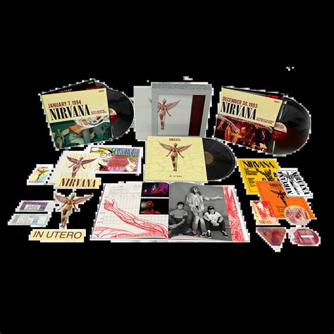 Nirvana In Utero 30th Anniversary 8lp Super Deluxe