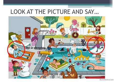 Present Continuous Tense With Exerci… Français Fle Powerpoints