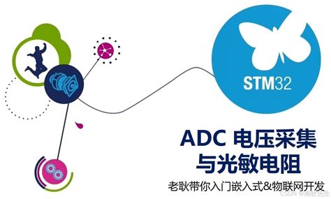 我在高职教stm32——adc电压采集与光敏电阻（4）光敏电阻电压采集 Csdn博客