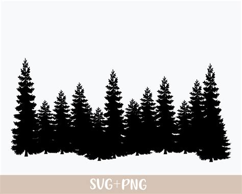 Tree Line Silhouette