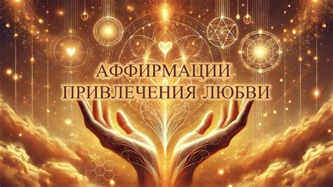АФФИРМАЦИИ ЛЮБВИ ПРИВЛЕЧЕНИЕ ЛЮБВИ В СВОЮ ЖИЗНЬ Youtube