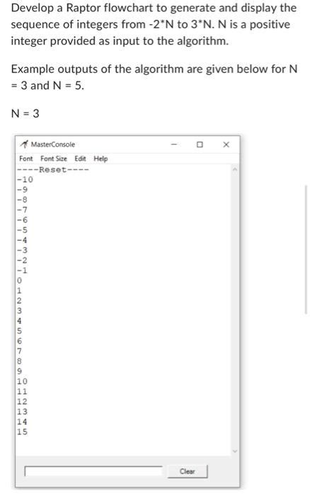 Solved Develop A Raptor Flowchart To Generate And Display