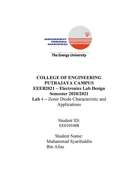 LAb 4 Electronic Measurement Lab COLLEGE OF ENGINEERING PUTRAJAYA CAMPUS EEEB2021