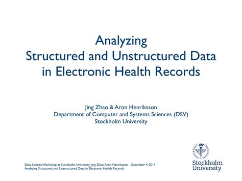 Pdf Analyzing Structured And Unstructured Data In Electronic Dokumen Tips