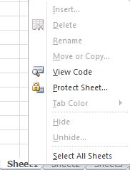 Protect Workbook