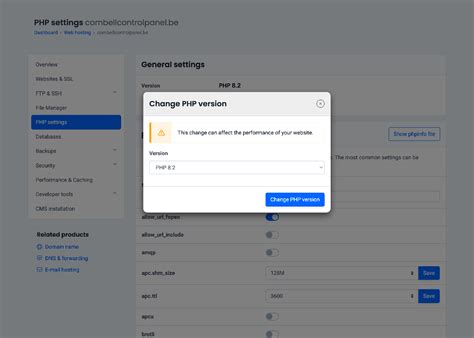 User Friendly And Powerful Control Panel