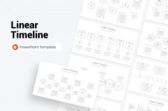 Linear Timeline PowerPoint Template Nulivo Market