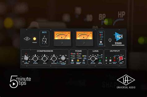 Api 2500 Compressor Uad Audio Plugin Universal Audio