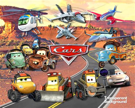 Cars Planes Clipart Png Cartoonpng