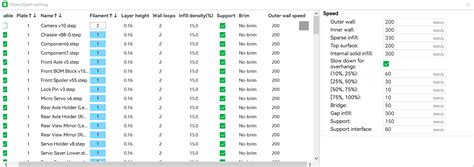 Slicing Parameter Table Bambu Lab Wiki