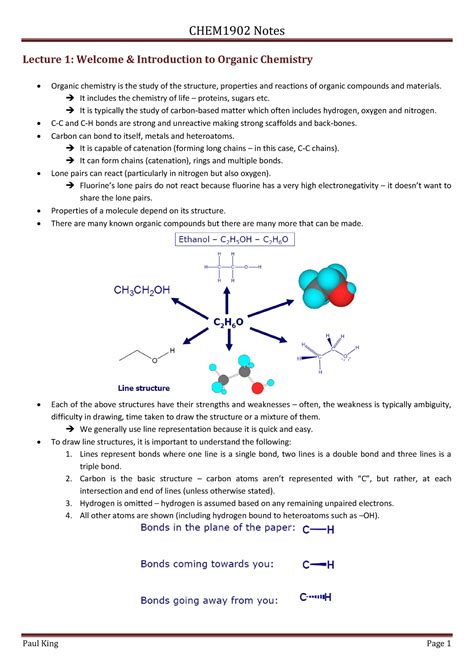 Chemistry B Lecture Notes CHEM NOTES CHEM Notes Lecture Welcome Introduction