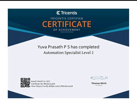 Yuva Prasath On Linkedin Tcs Tricentis Automation