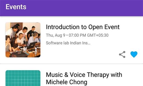 Setting An Event Favorite In Open Event Android