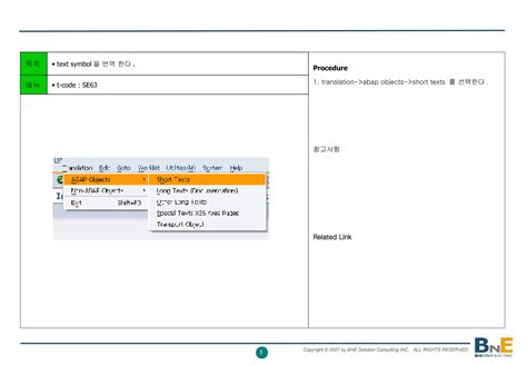 Abap Text Symbol Translation Ppt