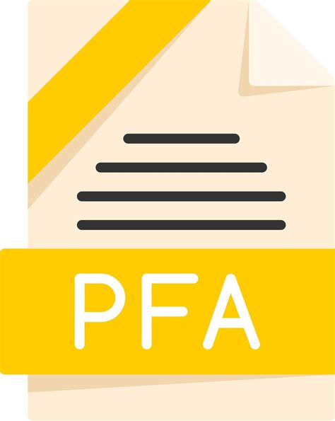 Pfa Icon Design 50047129 Vector Art At Vecteezy
