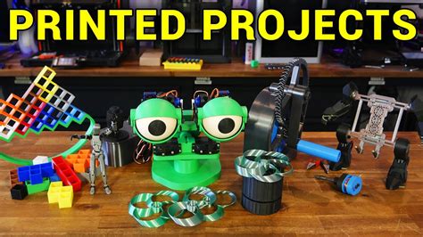 Six Incredible 3d Printed Projects For Fun And Discovery Youtube