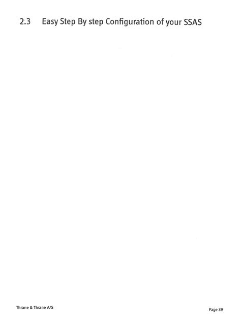 Configuration Ssas Pdf