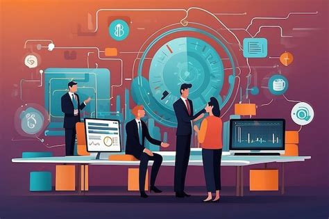 Premium Photo Team Collaboration Concept Reporting Charts Development Analysis Workflow