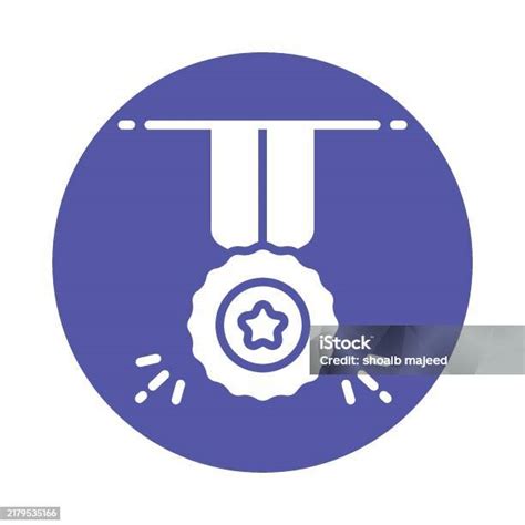 은메달 벡터 글리프 서클 디자인 아이콘입니다 흰색 배경에 수상 기호 Eps 10 파일 1위에 대한 스톡 벡터 아트 및 기타 이미지 1위 2 위 상 종류 2020년