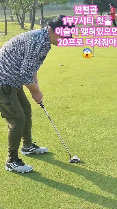 첫홀찐삘골 이슬이 그린에 졎었다면😱골프골프존스크린골프nx골프존cc필드필드골프필드레슨웨지퍼터아이언비거리골프레슨숏게임숏아이언드라이버롱아이언우드