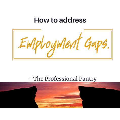 How To Address Employment Gaps