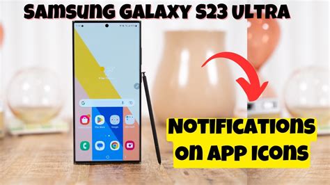 How To Notifications On App Icons Enable Disable Samsung Galaxy S23 Ultra Youtube