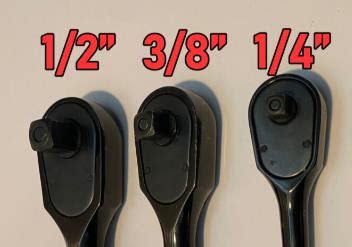 A Quick Guide On Socket Drive Sizes