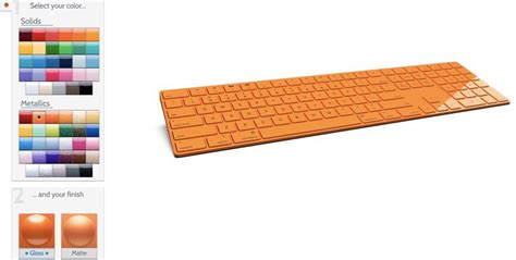 colorware now offering apple magic keyboard with numeric keypad in dozens of colors macrumors