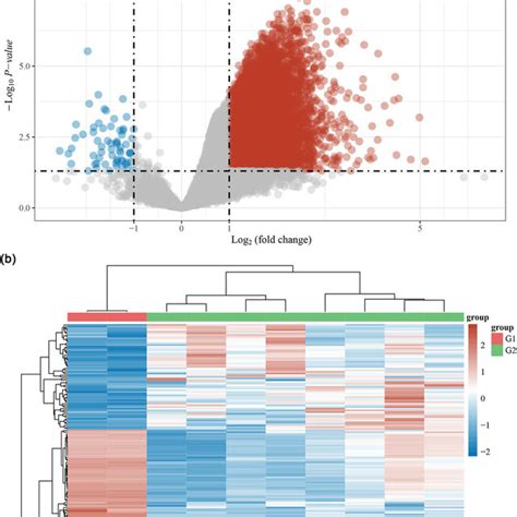 Differentially Expressed Genes In GSE73953 Dataset A Volcano Map Of
