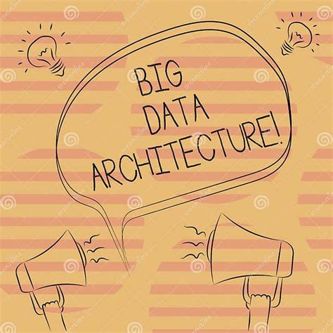 Word Writing Text Big Data Architecture Business Concept For Designed
