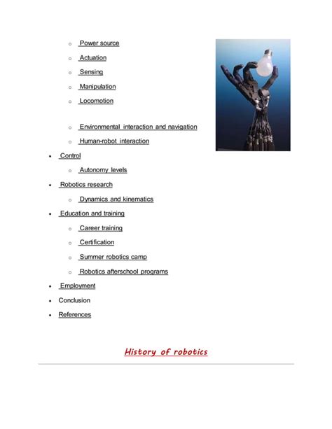 Assignment Of Robotics Docx