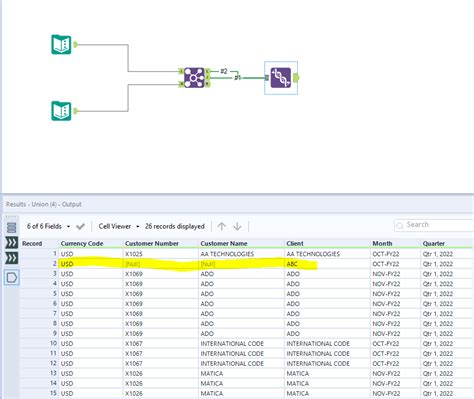 Solved How To Append Specific Record From Mapping File Alteryx Community