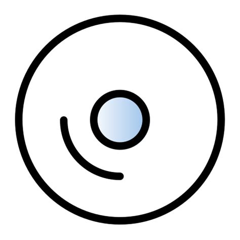 Disc Generic gradient lineal-color icon