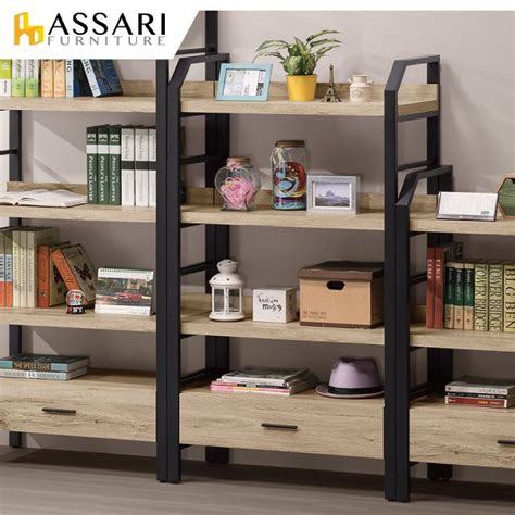 Assari 佐久間日式2x5尺下抽層架寬60x深40x高142cm Pchome 24h購物