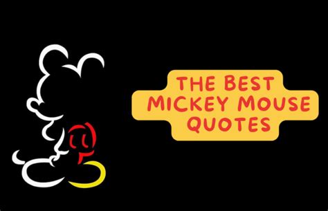 117 Best Mickey Mouse Quotes Nourish Your Glow