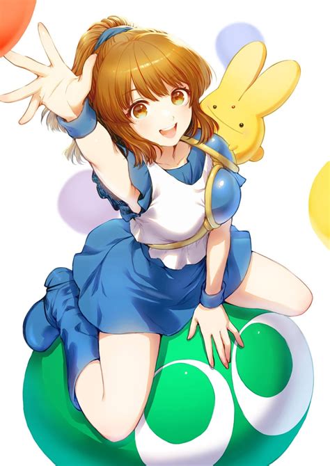 Arle Nadja And Carbuncle Puyopuyo And 1 More Drawn By Kageharu Danbooru