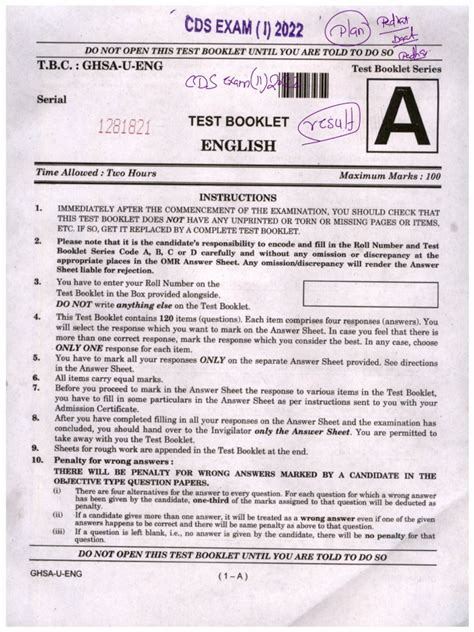 2022 Pyq English Solution Pdf