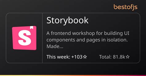 best of js storybook