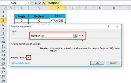 TAN In Excel Formula Examples How To Use TAN Function In Excel