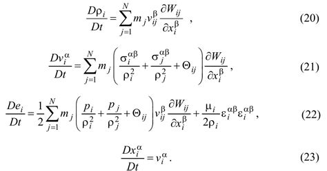 The Navier Stokes Equation System Becomes Smoothing Length