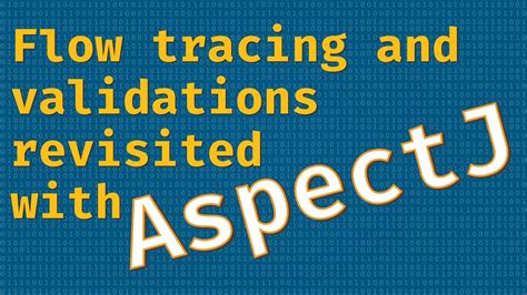 My Java Se Tech Stack Aspectj Pragmatic Usages Youtube