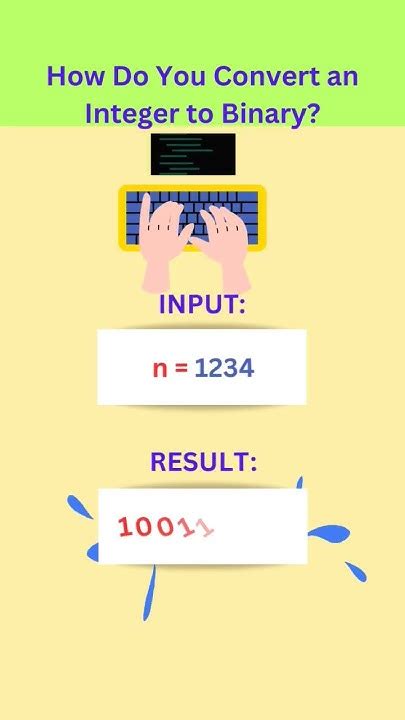 How Do You Covert An Integer To Binary Integer Binary String Javascript Youtube