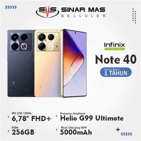 Promo Infinix Note Smartphone Gb Gb New Garansi Resmi Diskon Di Seller Sinar Mas