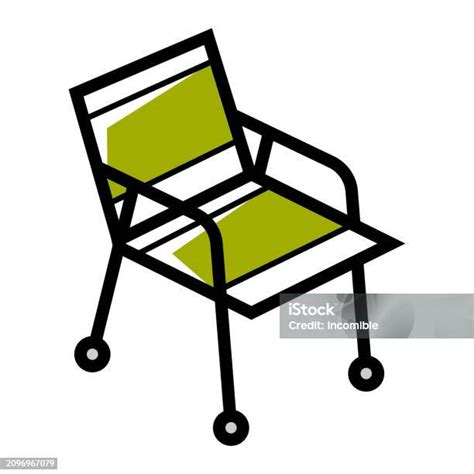 관광 접는 의자 아이콘입니다 야외에서 생존을 위한 여행 캠핑 장비 가구에 대한 스톡 벡터 아트 및 기타 이미지 가구 계절 관광 Istock