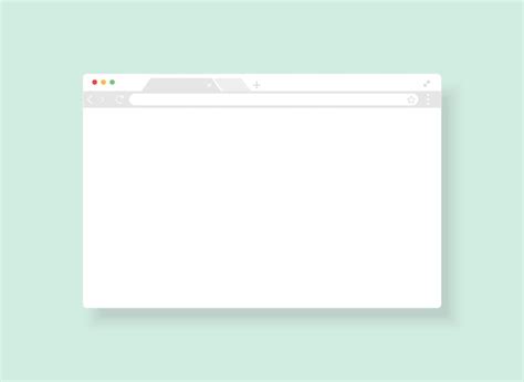 premium vector window browser ui template web browser window