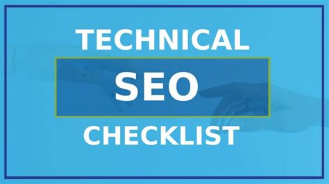 The Ultimate Technical Seo Audit Checklist For 2023 Ai Stratagems