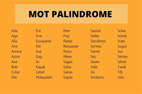 Palindrome Définition Exemple Phrase Et Mot