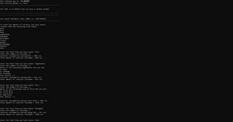 GitHub Yashyaks Caloriecounter CP Project
