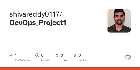 Github Shivareddy0117devopsproject1
