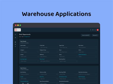 Warehouse Applications By Ux Ui Designer Ankita Shinde On Dribbble